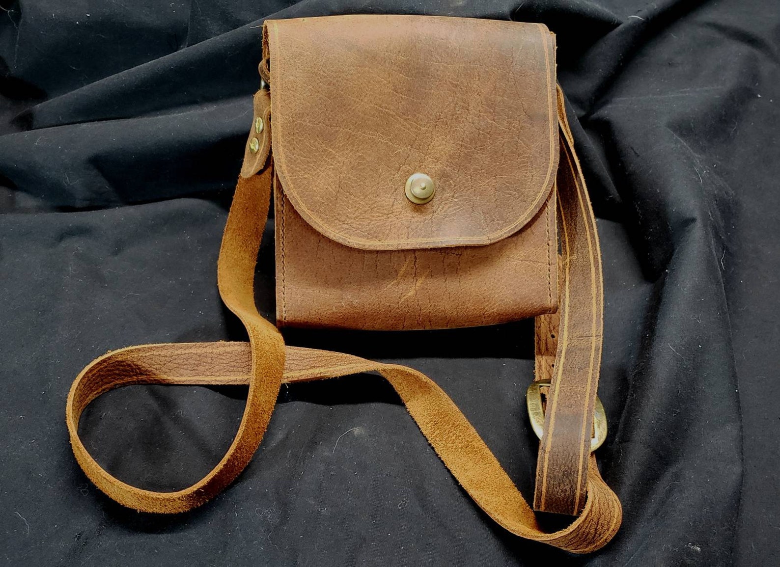 Leather Handbag With Shoulder Strap Crossbody Purse - Etsy