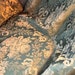 Embossed Floral Jacquard Upholstery Fabric in Antique Rose Bouquet ...