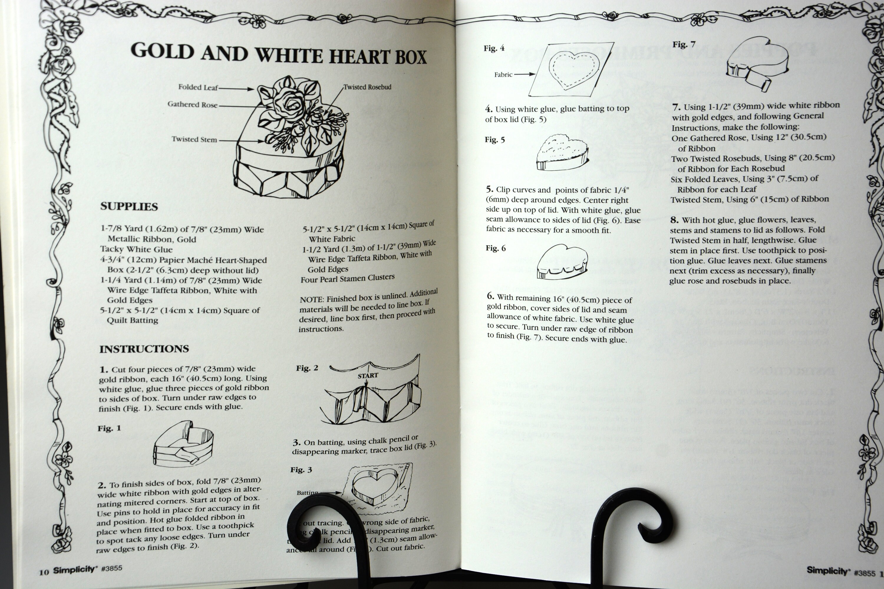 Vintage Simplicity Booklet A Garden of Ribbons Silk Ribbon | Etsy
