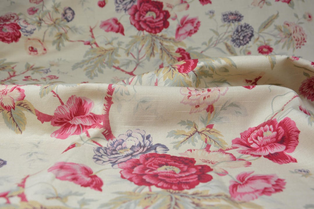 Country Cottage Floral Home Decor Fabric by P. Kaufmann Fabrics English ...