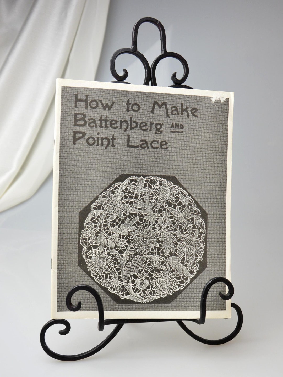 Antique Lace Craft Book Reproduction How to Make Battenberg and Point ...