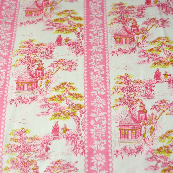 Antique Toile Fabric - Etsy