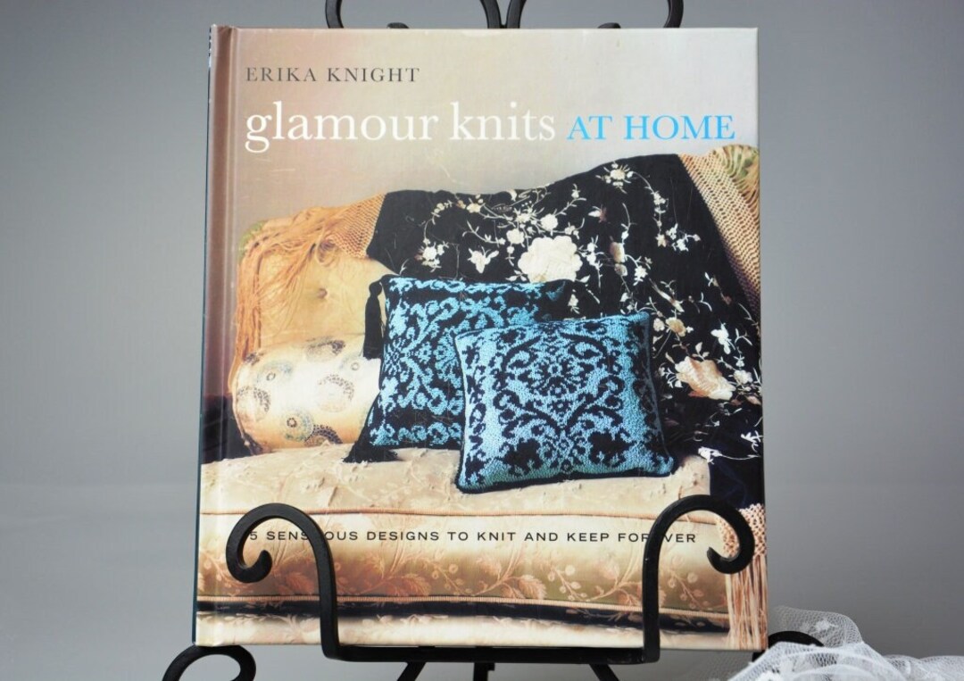 Glamour Knits at Home: Erika Knight Knitting Patterns Book - Etsy