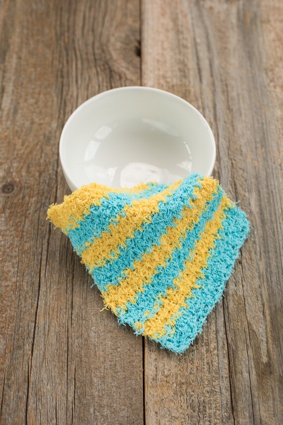 Scrubby Crochet Dishcloth Pattern / Scrubbie Dishcloth Pattern | Etsy