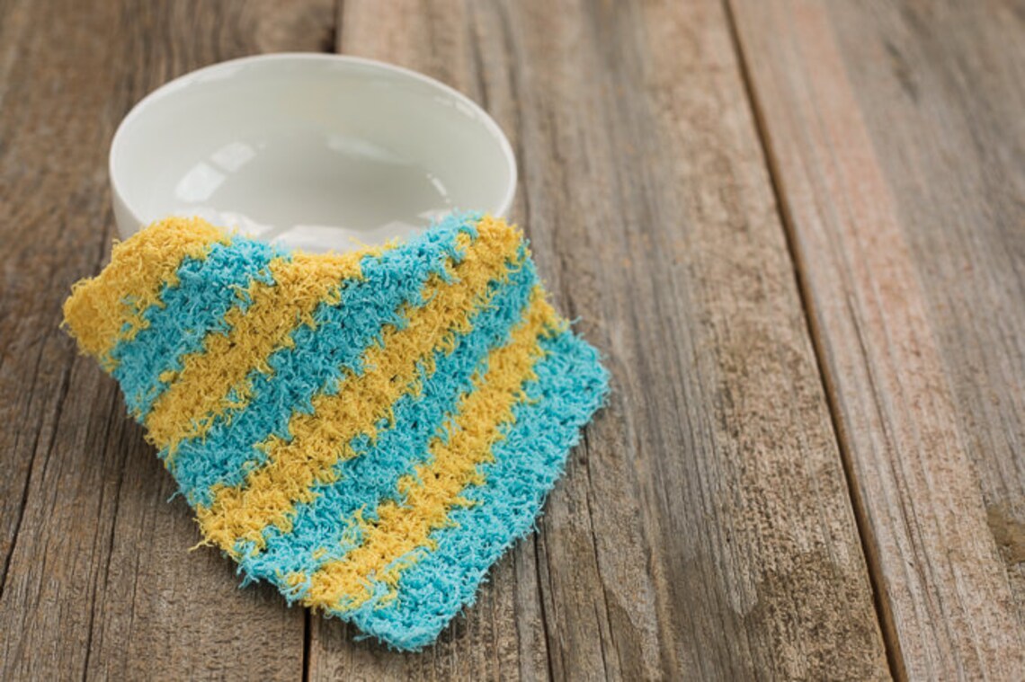 Scrubby Crochet Dishcloth Pattern / Scrubbie Dishcloth Pattern ...