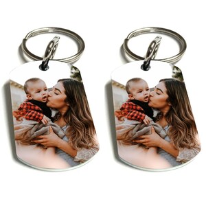 Family Picture Keychains - Matching Keychains, Photo Keychain, Keepsake ...