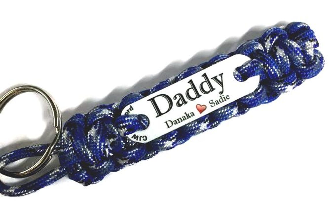 Personalized Keychain for Daddy, Father's Day Gift - Etsy