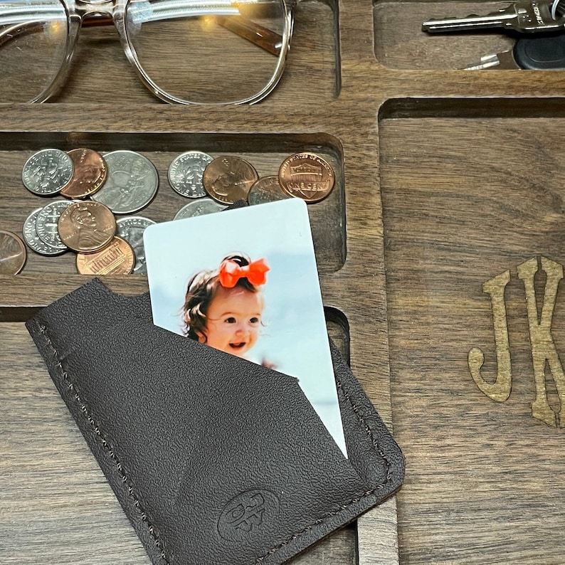 Personalized Wallet Photo Card for Dad Valentines Gifts - Etsy