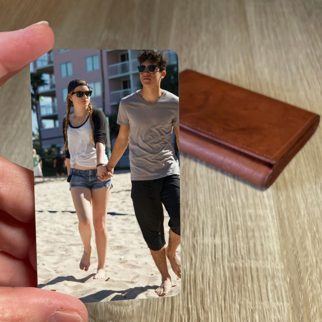 Customized Photo Wallet Card, Wallet Photo Insert for Men, Personalized ...