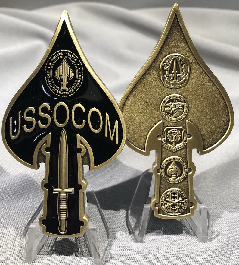 USSOCOM Tip of the Spear Challenge Coin - Etsy