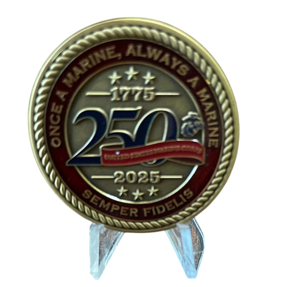 United States Marine Corps 250th Anniversary Challenge Coin - Etsy