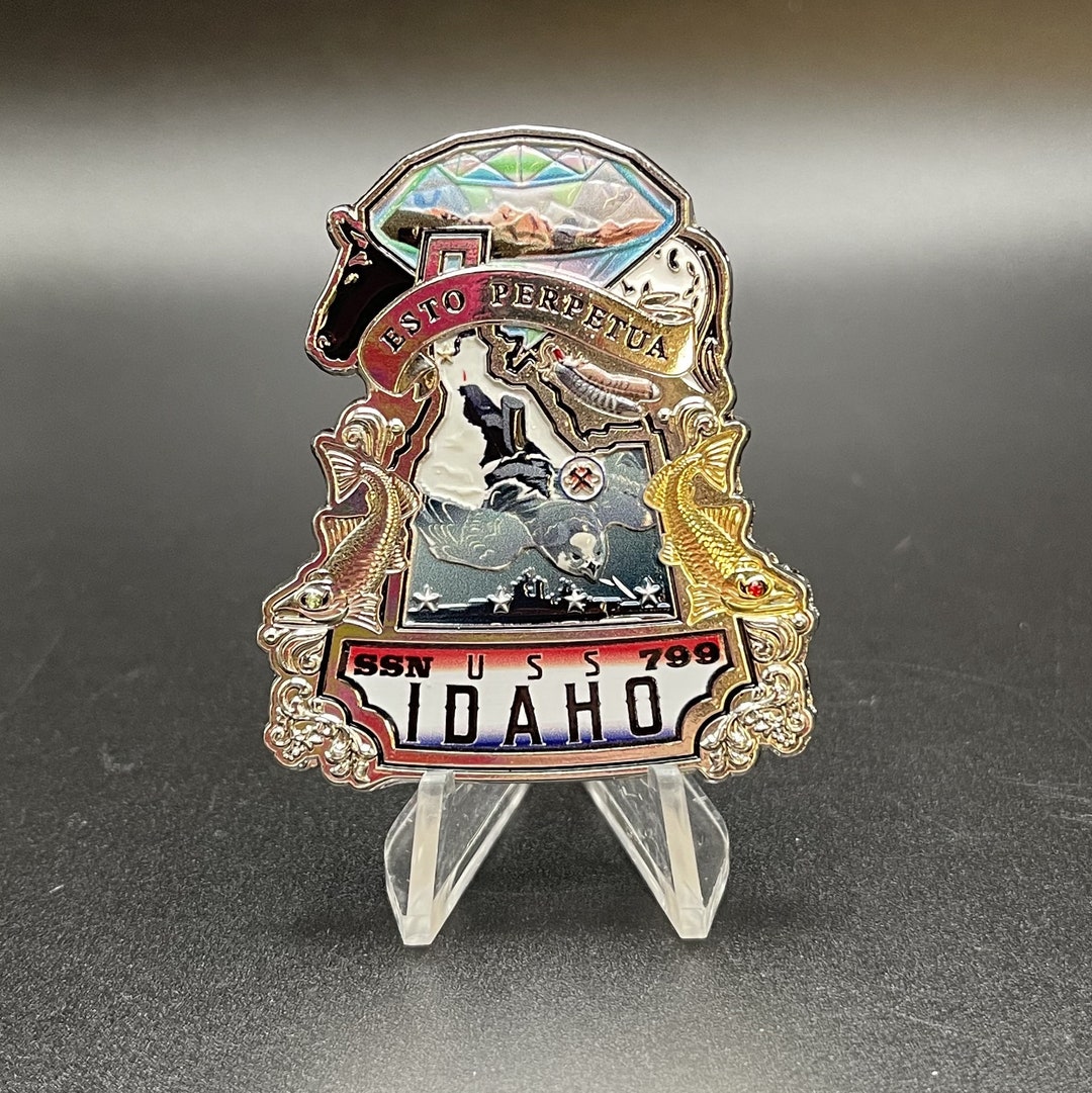 USS Idaho SSN-799 Challenge Coin - Etsy