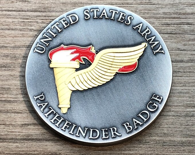 US Army Pathfinder Challenge Coin - Etsy