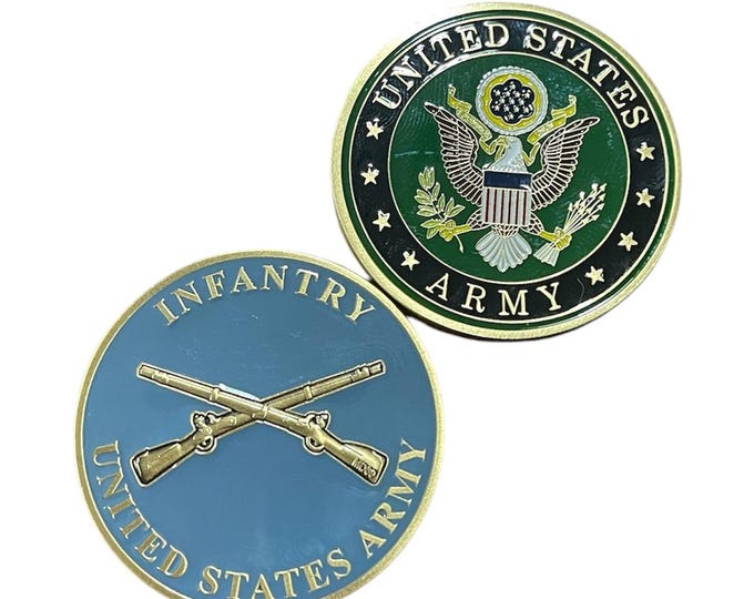 United States Army Infantry Challenge Coin - Etsy