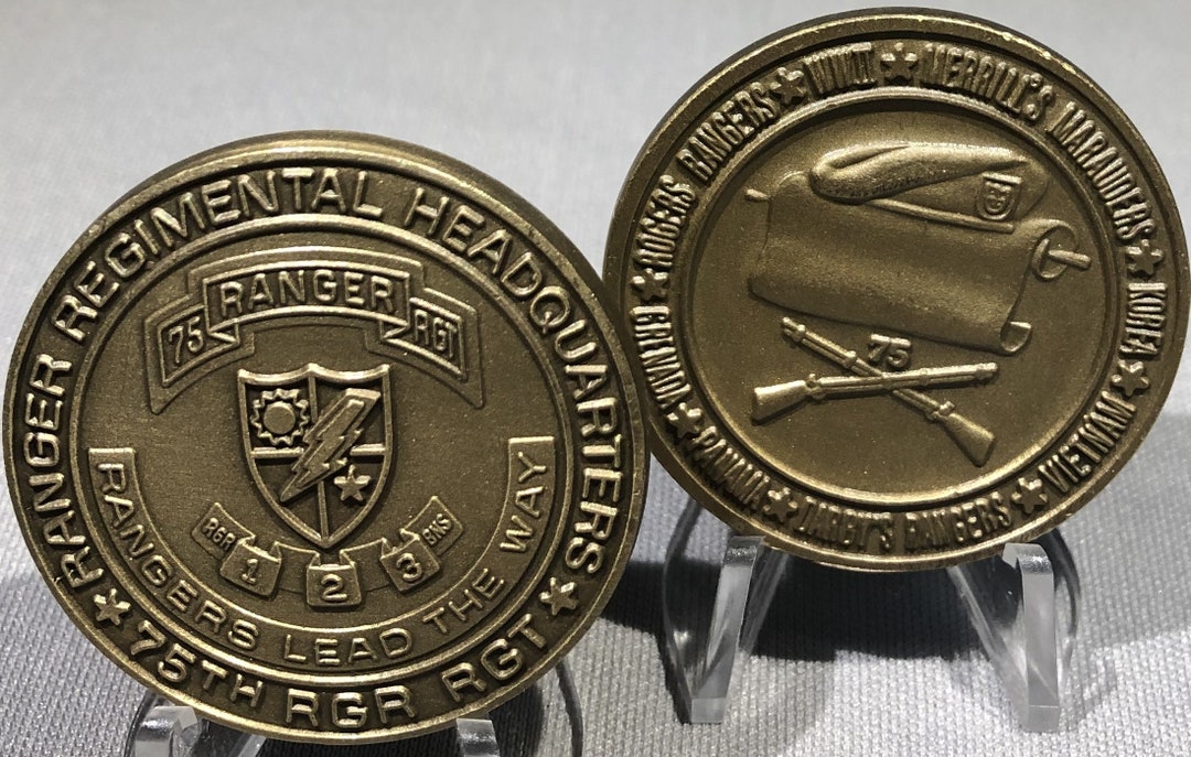 75th Ranger Regiment Challenge Coin - Etsy