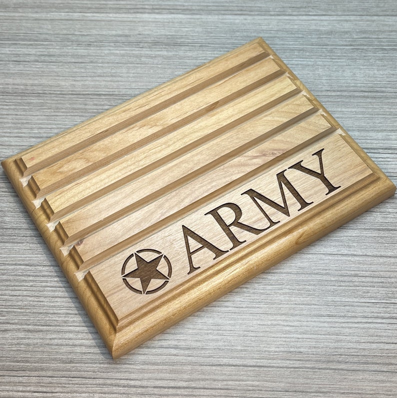 Etched Army Challenge Coin Display Holds up to 20 Coins - Etsy