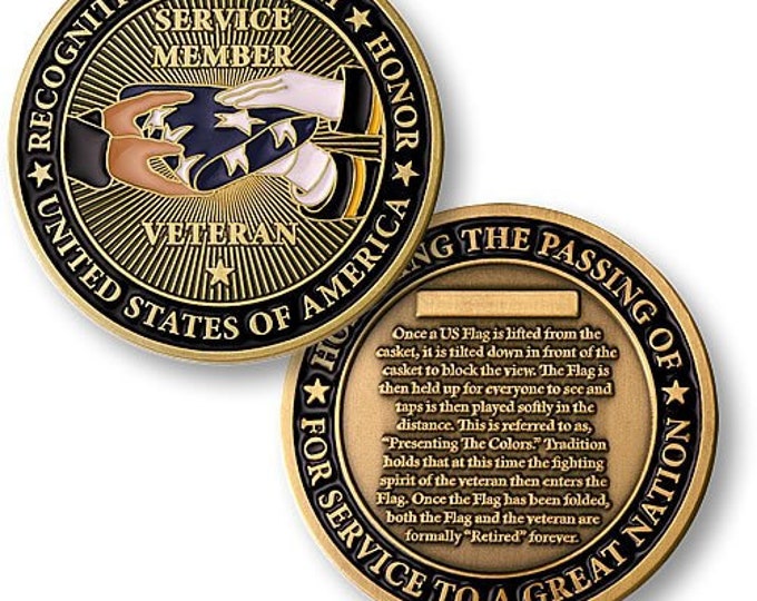 Presenting the Flag Challenge Coin - Etsy
