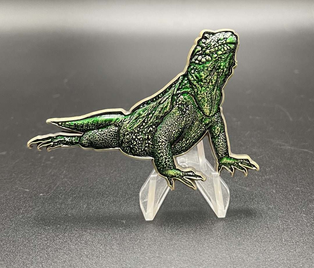 U.S. Navy Guantanamo Bay - Iguana Challenge Coin - Etsy
