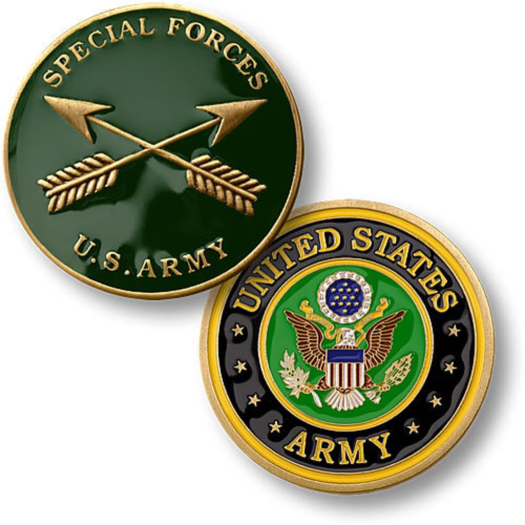 Special Forces U .S. Army Challenge Coin - Etsy