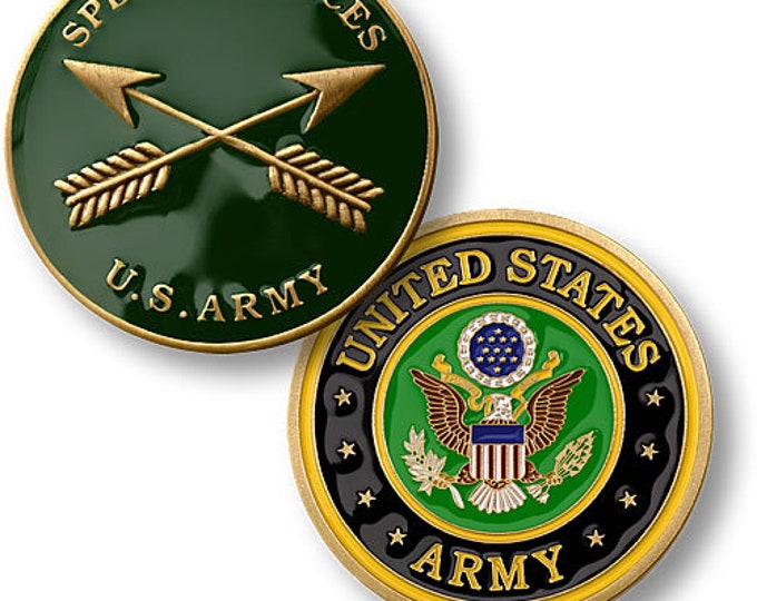 Special Forces U .S. Army Challenge Coin - Etsy