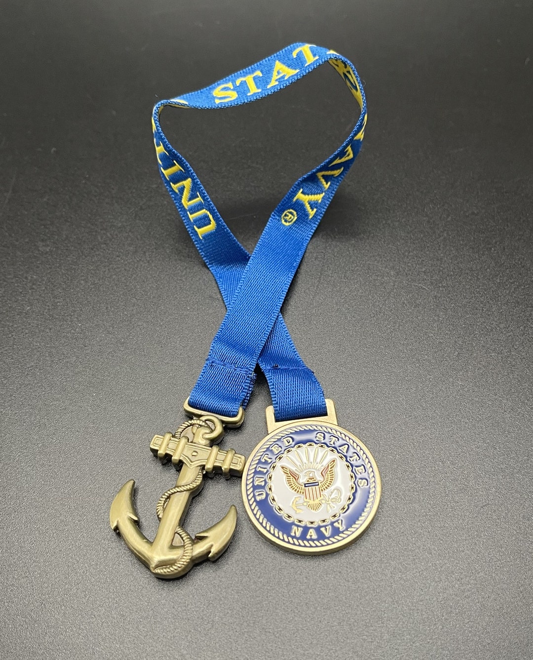 United States Navy Bookmark With 10 Inch Ribbon - Etsy