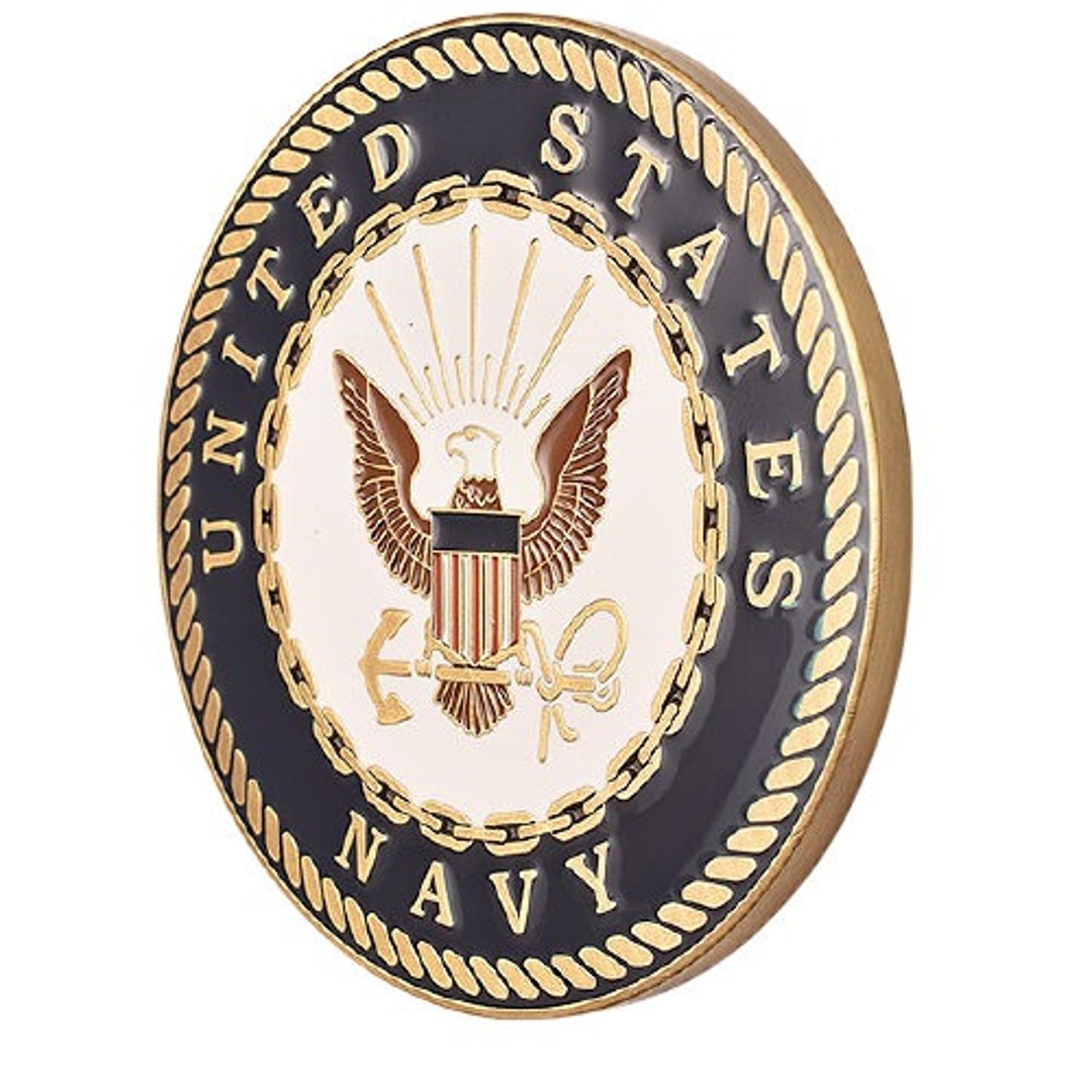 United States Navy 3 Inch Adhesive Medallion - Etsy