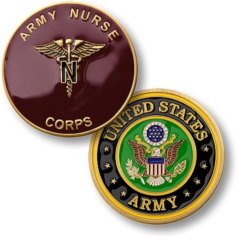 U.S. Army Nurse Corps Challenge Coin | Etsy