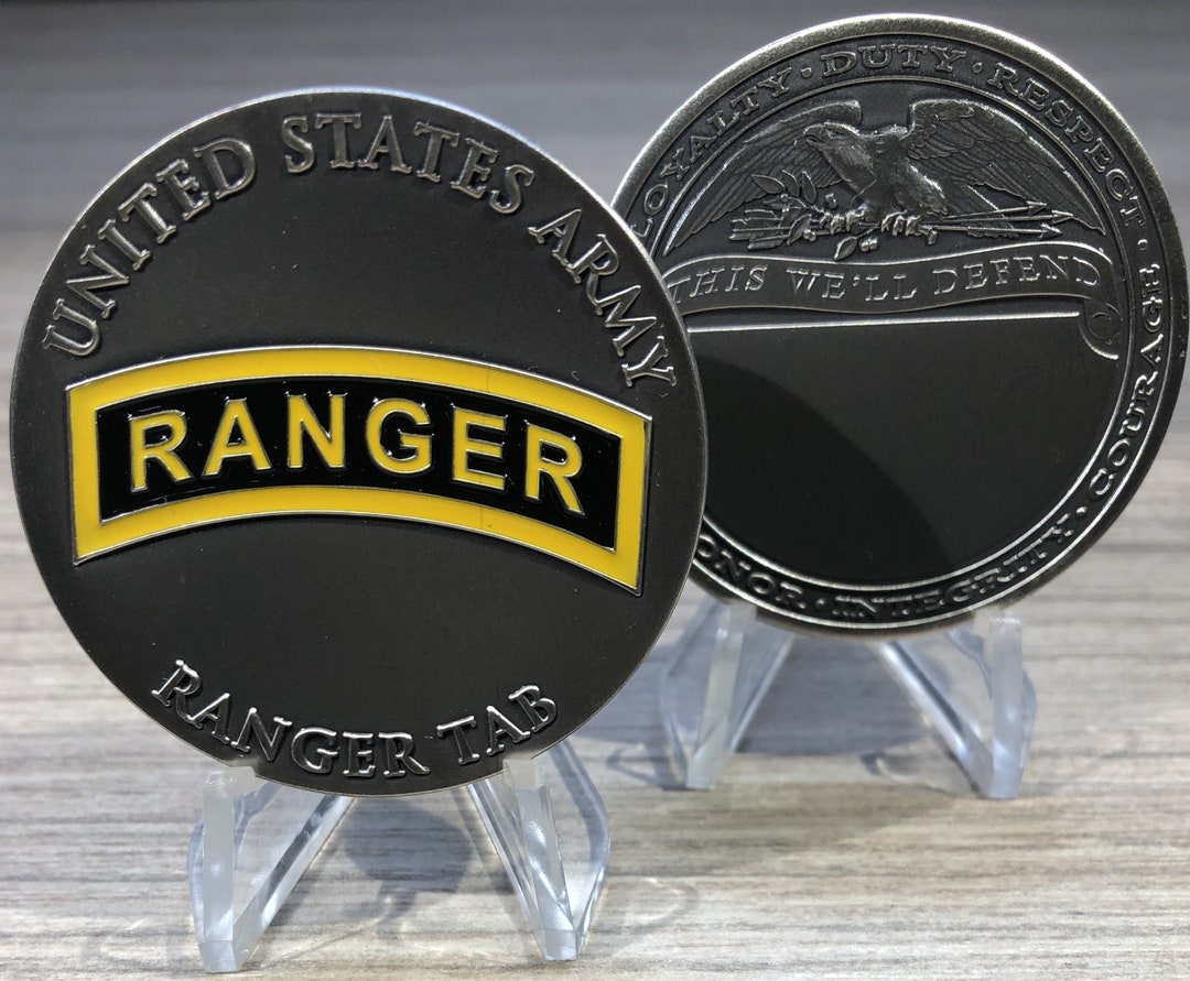 Ranger Tab Challenge Coin - Etsy