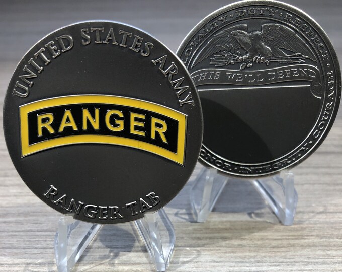 Ranger Tab Challenge Coin - Etsy