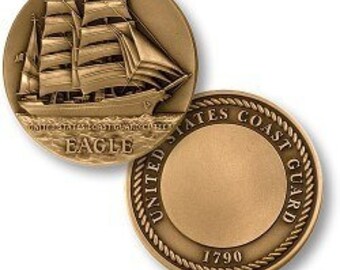Core Values U.S. Coast Guard Challenge Coin | Etsy