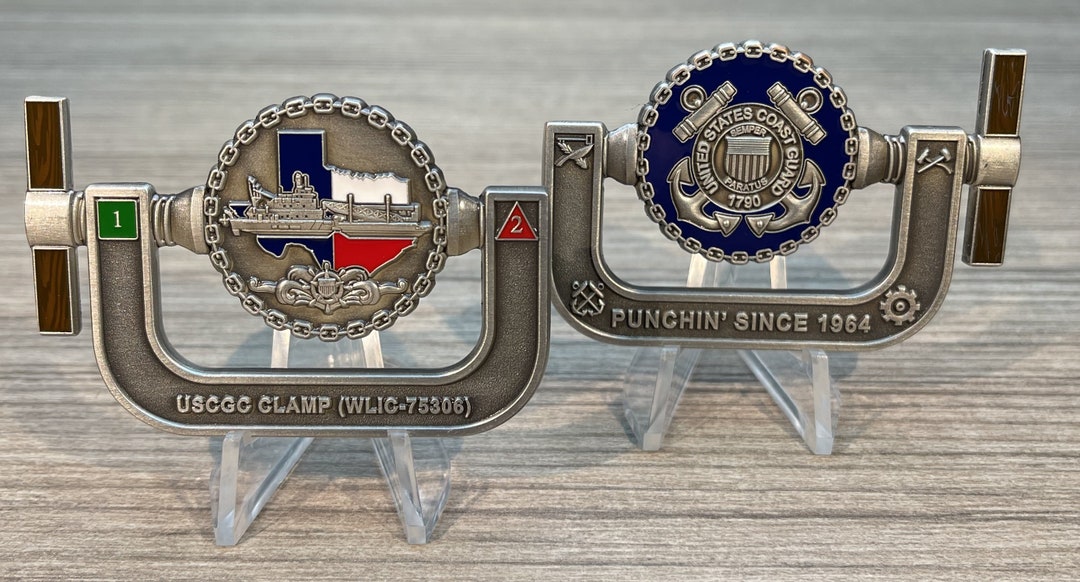 USCGC Clamp (WLIC - 75306) Challenge Coin - Etsy