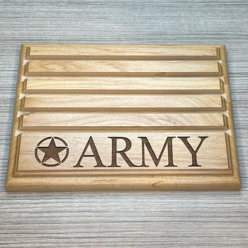 Etched Army Challenge Coin Display Holds up to 20 Coins - Etsy