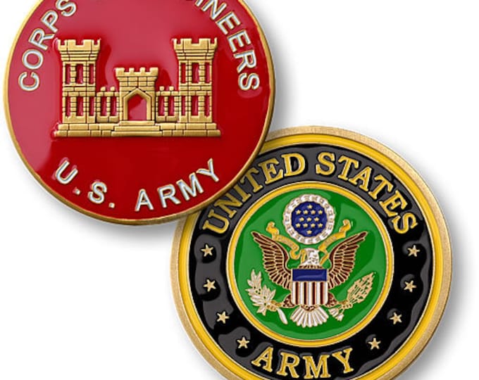 U.S. Army Corps of Engineers Challenge Coin - Etsy