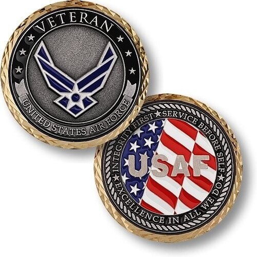 Air Force Retired Challenge Coin - Etsy