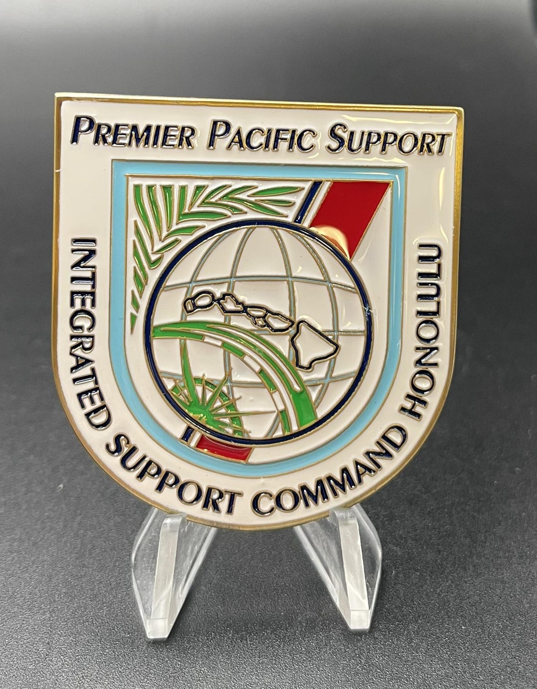 Coast Guard Integrated Support Command Honolulu Challenge Coin - Etsy