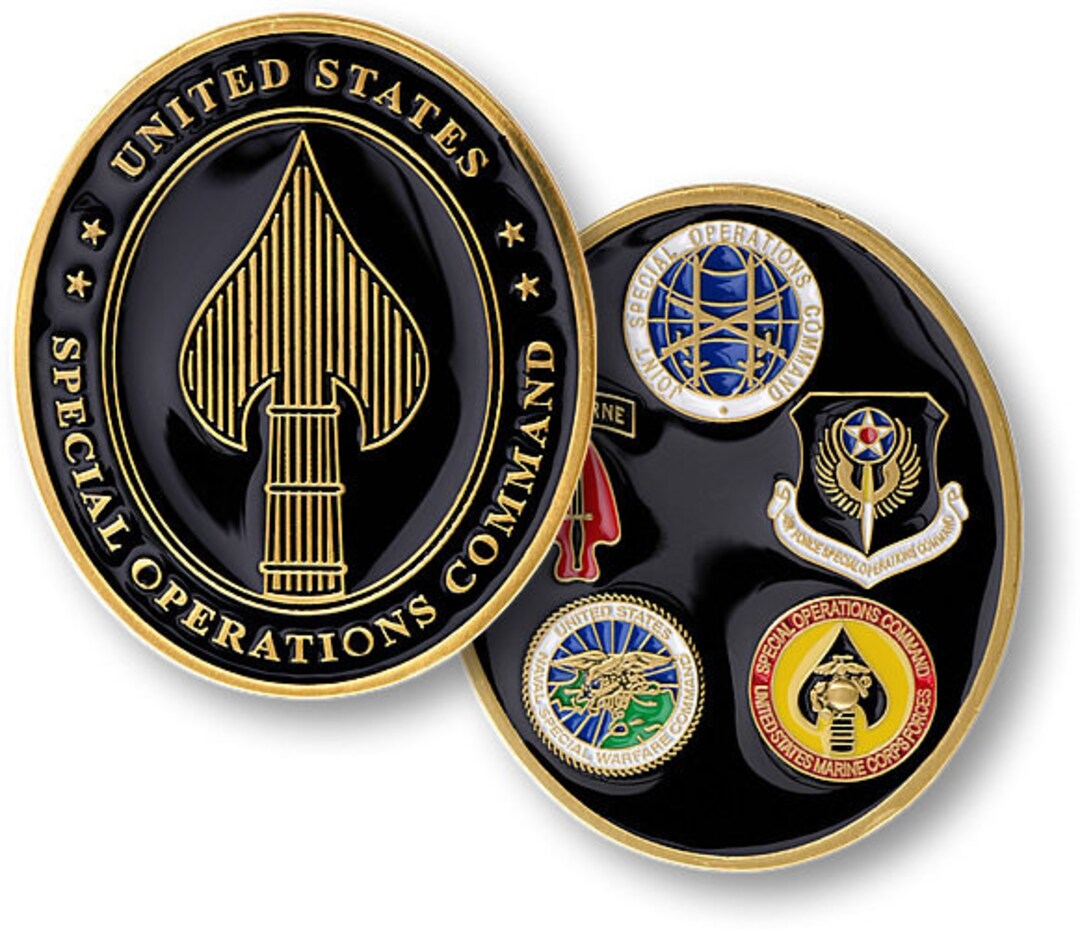 United States Special Operations Command Challenge Coin - Etsy