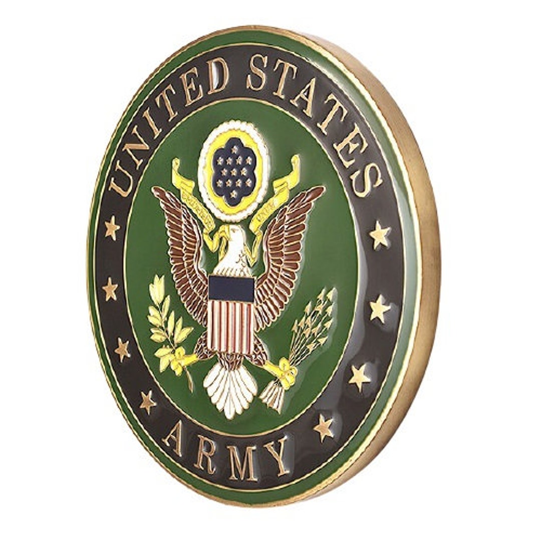 United States Army 3 Inch Adhesive Medallion - Etsy