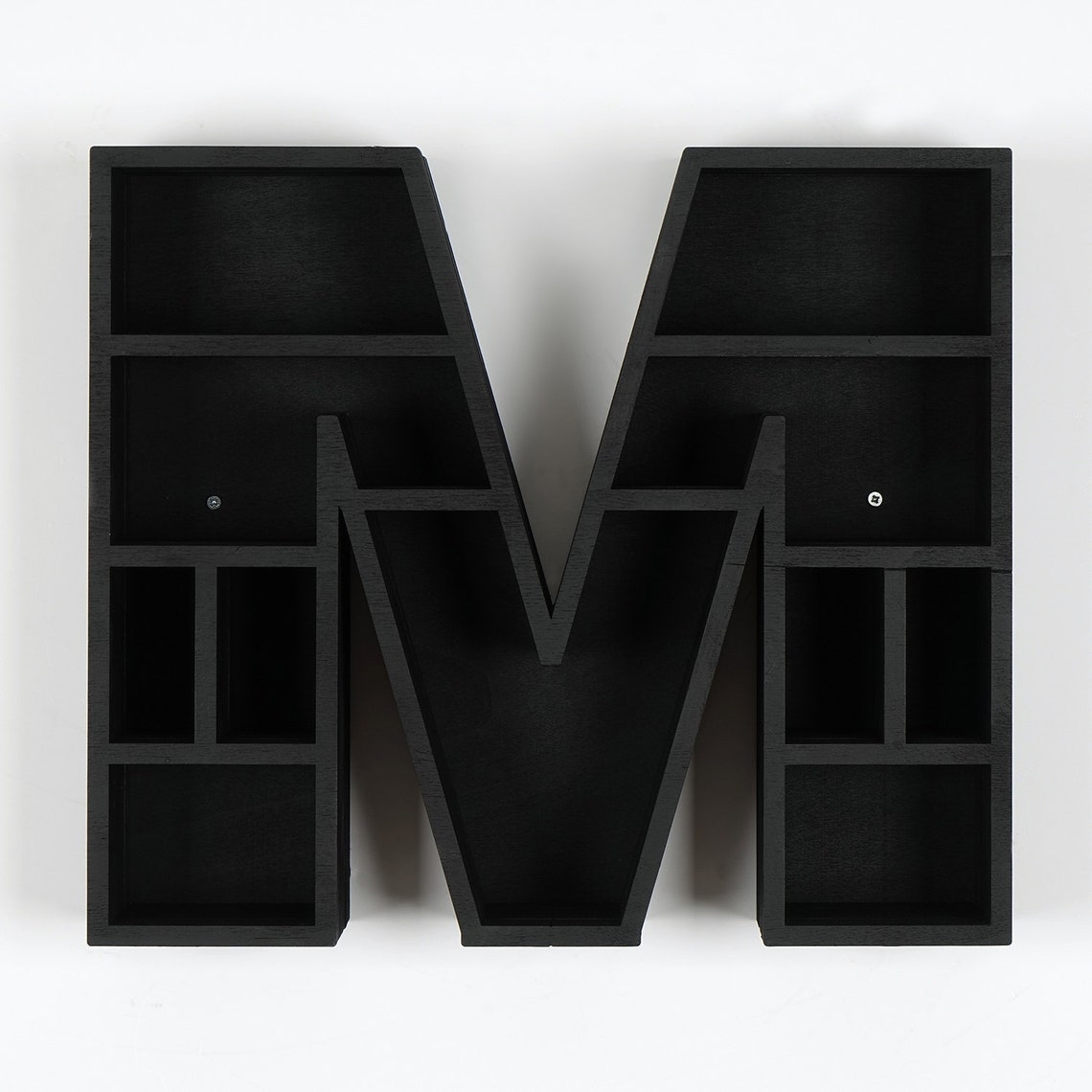 Letter m Crystal Wall Shelf Halloween Decor | Etsy