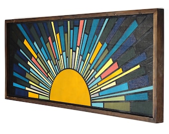 Sunrise Wall Art - Etsy