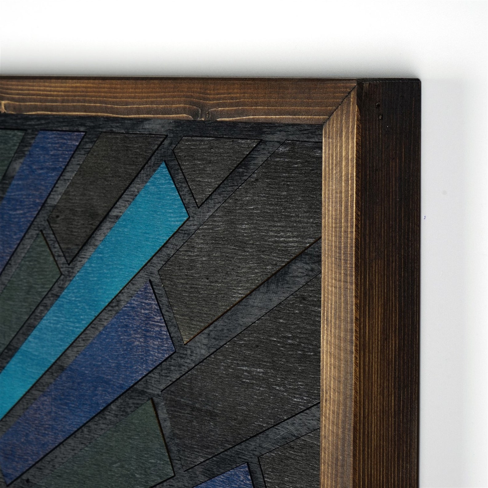 Sunrise Wood Frame Wall Art , Wood Wall Hanging , Panoromic Sunrise ...