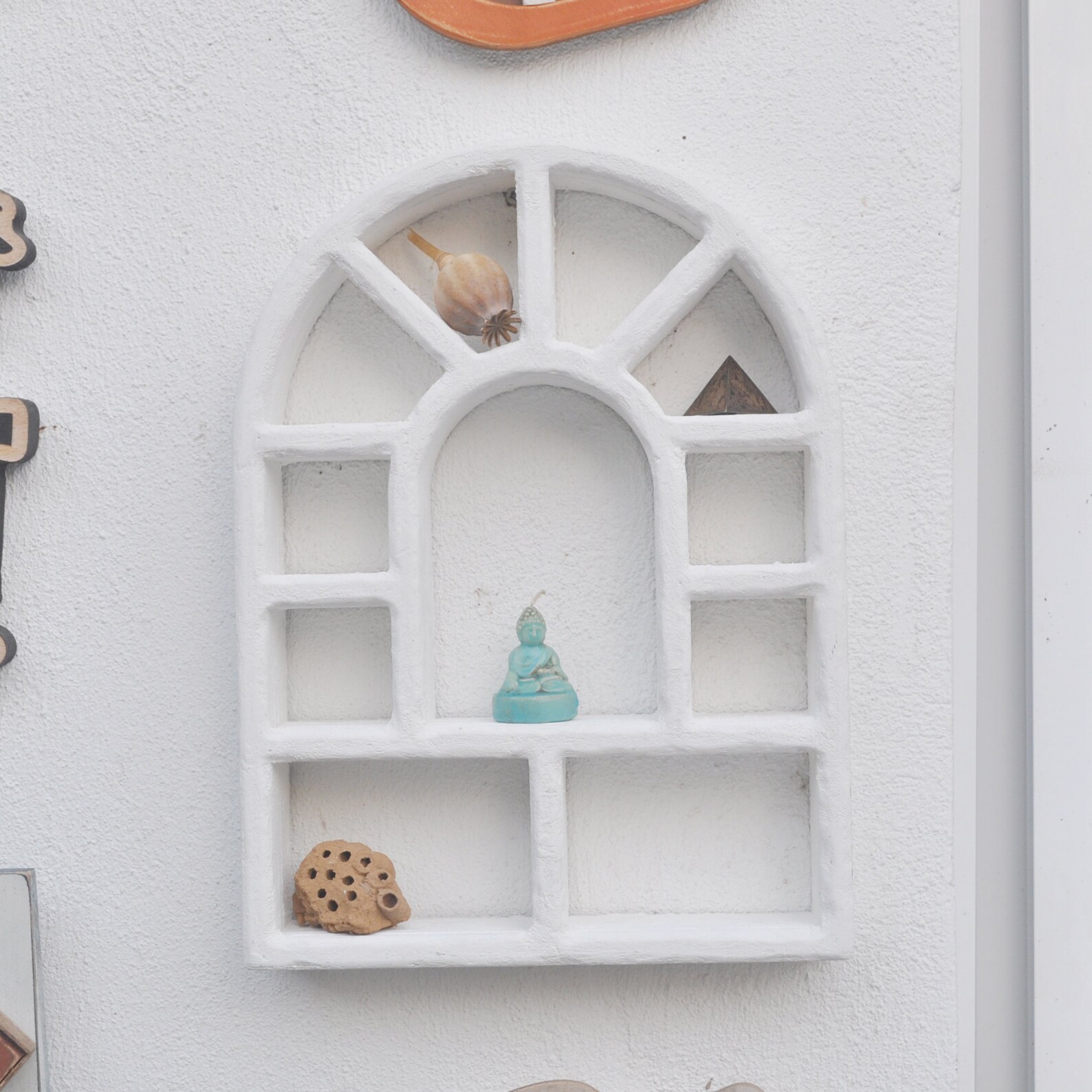 Old Window Crystal Wall Shelf, Halloween Decor, Halloween Wall Decor ...