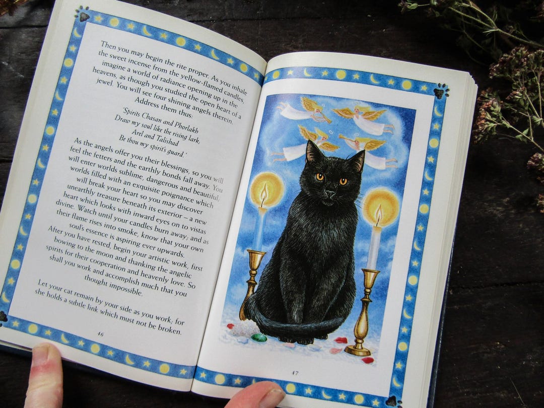 Cat Spells ~ Vintage Cat Magic & Folklore Book by Claire Nahmad ...