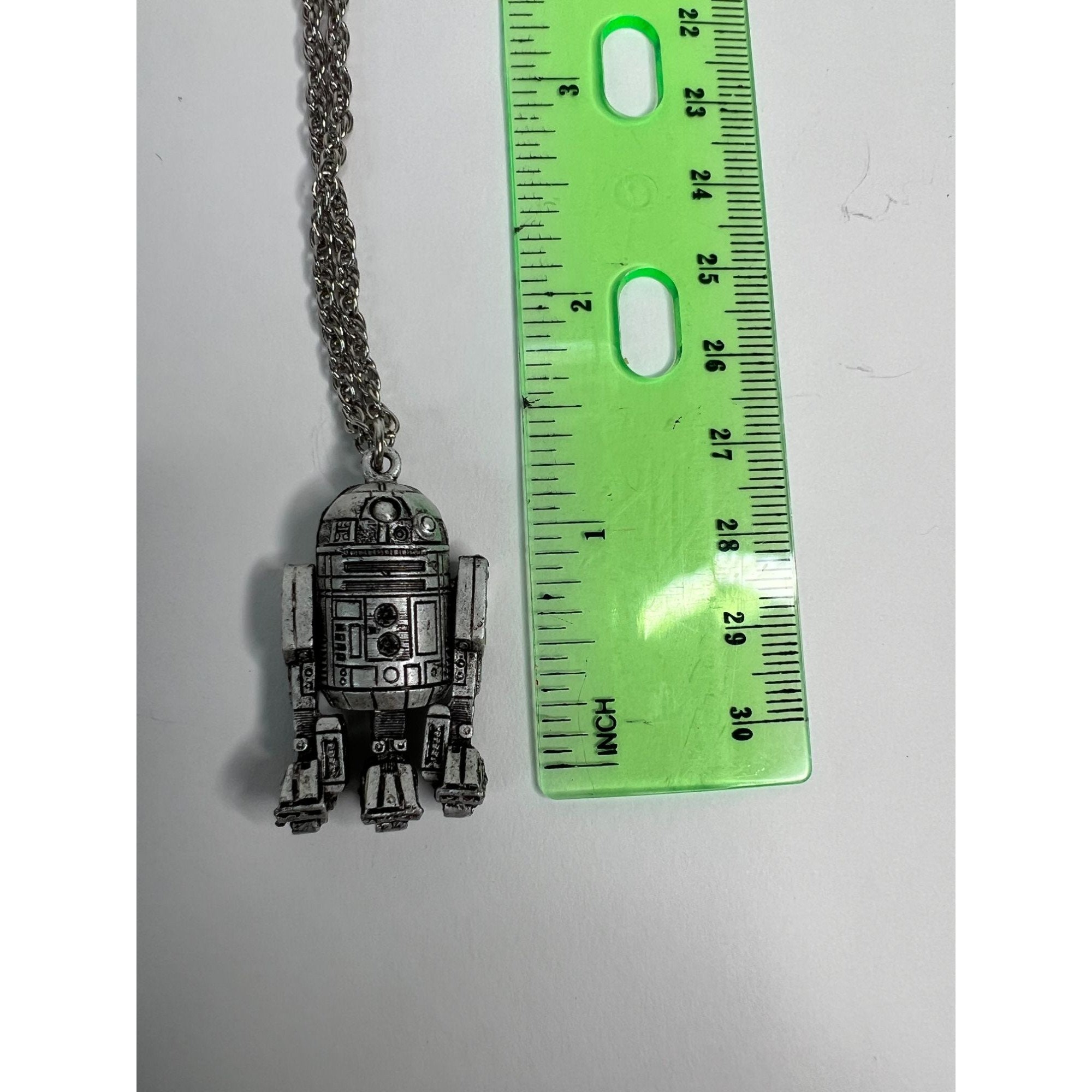 20th Century Fox Vintage Retro R2d2 Star Wars Necklace Silver - Etsy