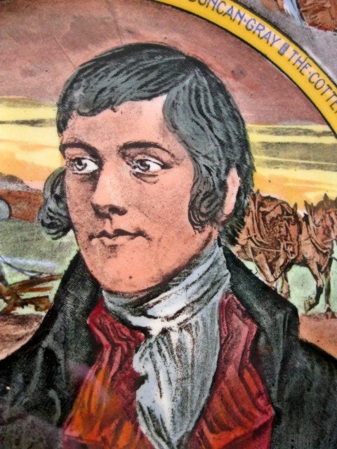 Robert Burns Royal Doulton Cabinet Plate England - Etsy