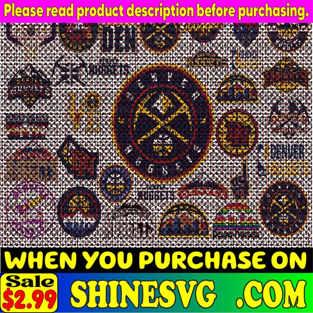Denver-nuggets Basketball Team Svg, Denver-nuggets Svg, NBA Teams Svg ...