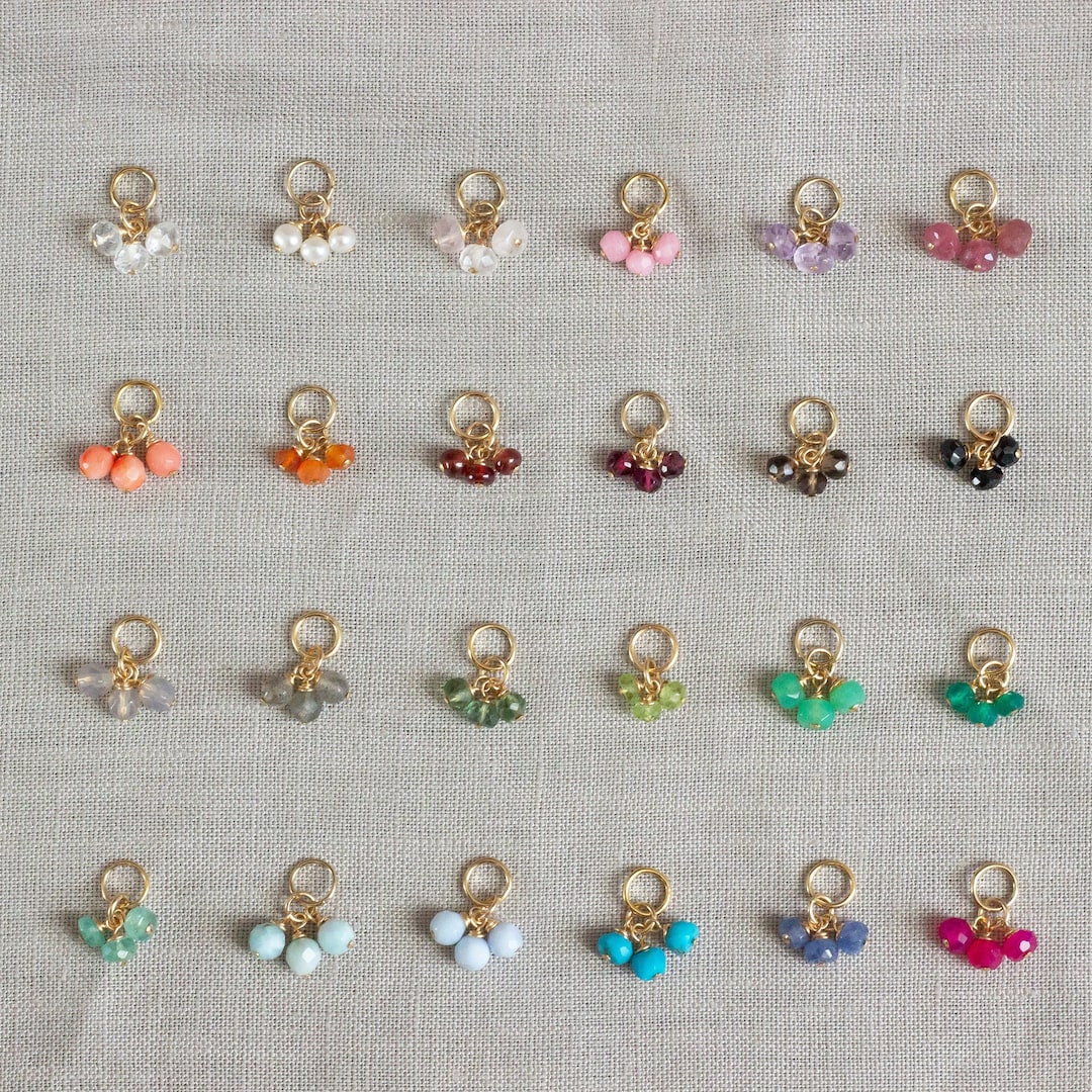 Small Gemstone Pendant | Single Stone Pendant | Tiny Stone Pendant ...