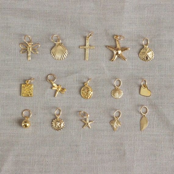 14k gold pendant without chain store