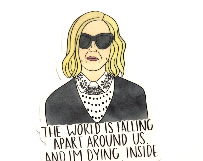 Moira Rose Vinyl Sticker - Etsy