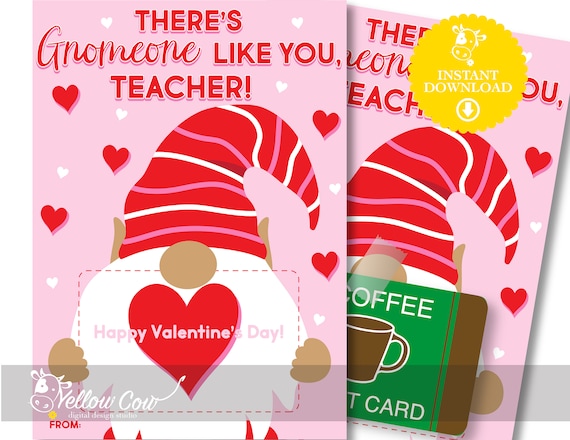 Printable Valentines Day Gift Card Holder for | Etsy