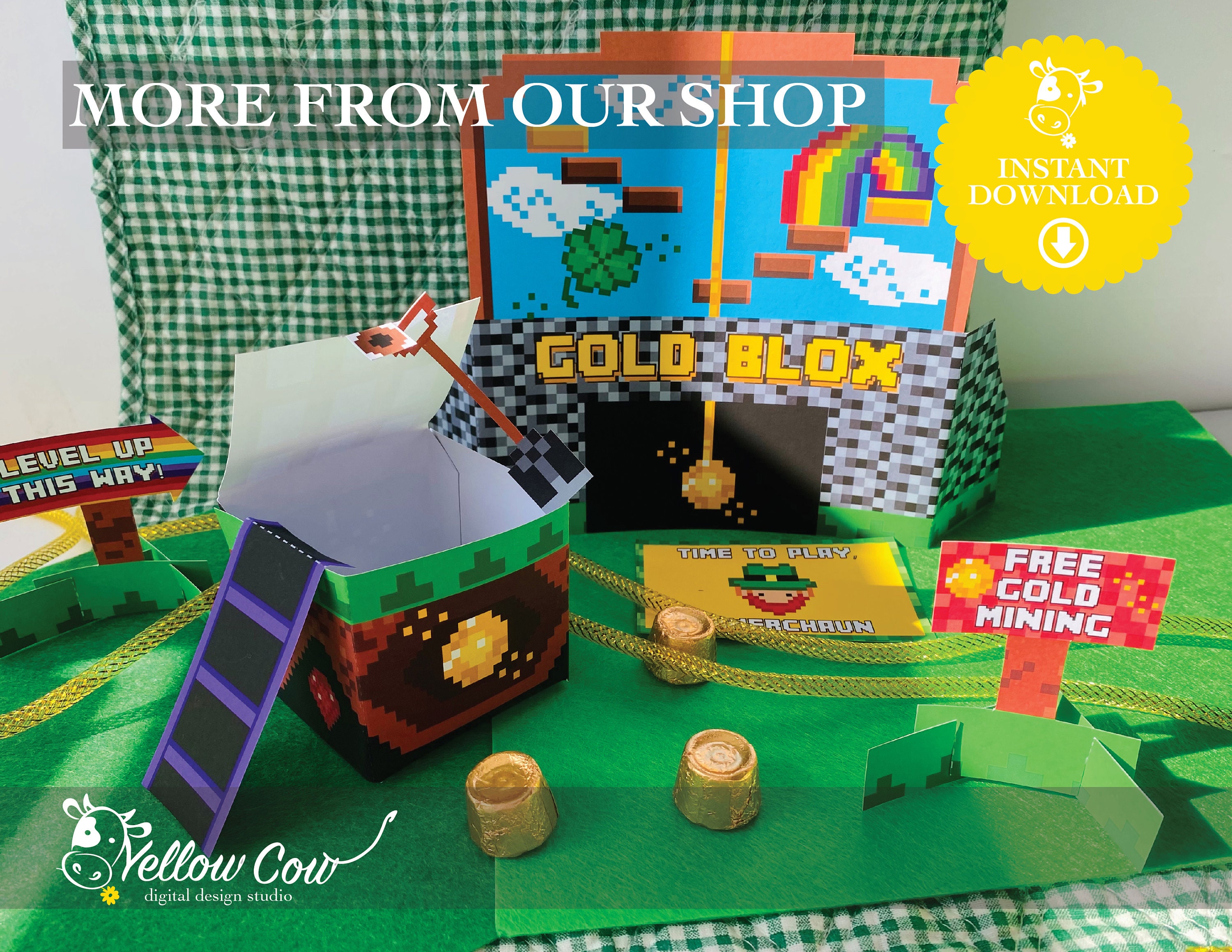 Printable Leprechaun Trap Kit,instant Download,trap It Store DIY ...